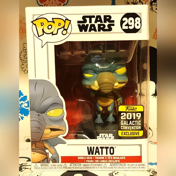 Funko | Toys | Star Wars Watto Galactic Convention Exclusive Funko Pop ...